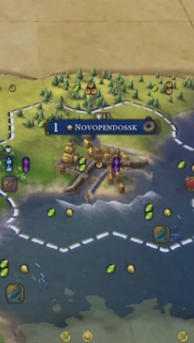 Америка! Благословенная земля... | Civilization 6 FFA #Shorts