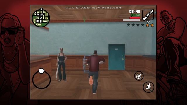GTA San Andreas (Mobile) - Прохождение #34 - Небольшой городской банк