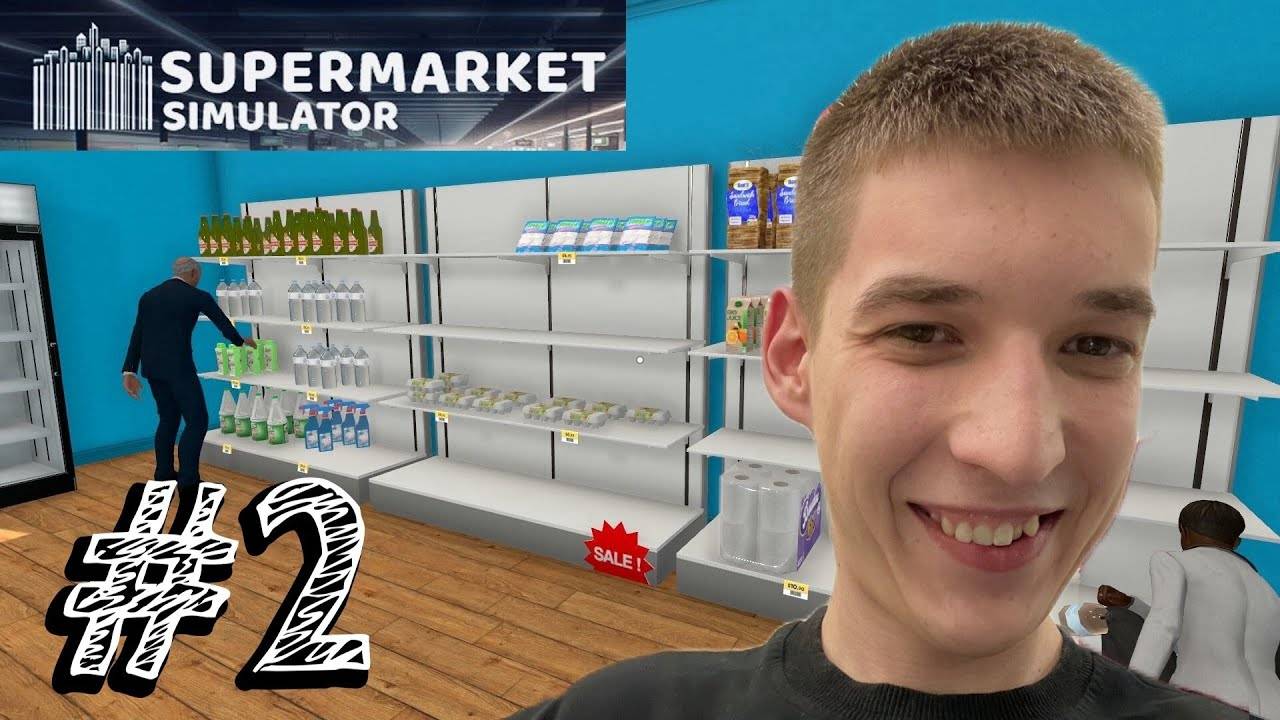 НОВЫЕ ТОВАРЫ. Прохождение #2 - Supermarket Simulator.
