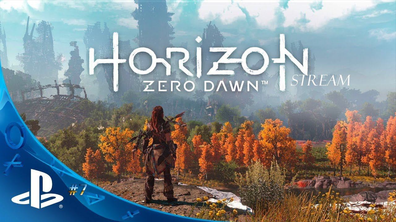 Horizon zero dawn проходим.  Стрим   #7 (Клад смерти/база затмения) {Ps4}