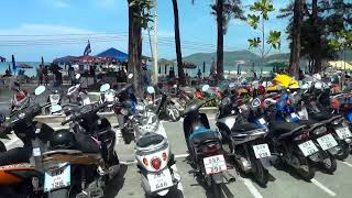 Таиланд Пхукет Патонг -  дорога вдоль пляжа