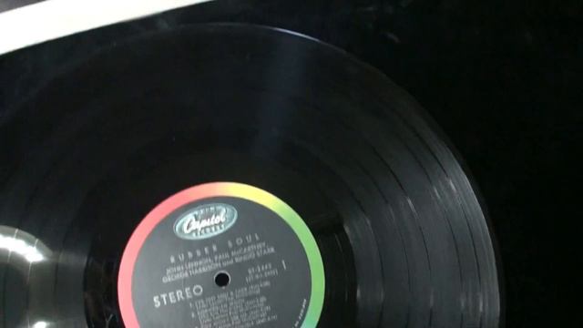 0039 Рок рариететы Beatles Rubber Soul Capitol 1st press Stereo USA Ничего не продаю