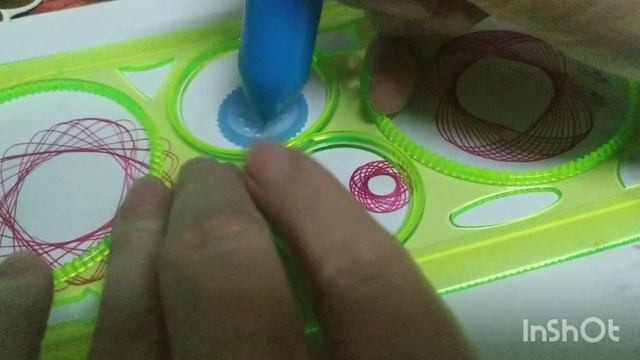 чудо-трафарет в действии