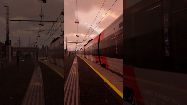 TSW4, «ÖBB 4024 Talent отправляется со станции Дорнбирн-Хатлердорф»