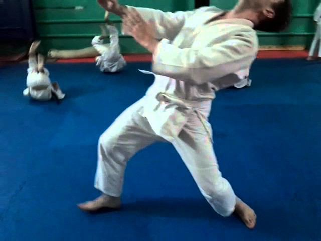 Укэми с прогибом