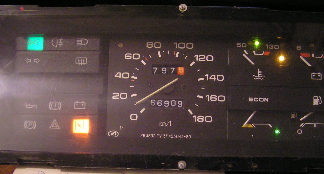 ЭПХХ ВАЗ-2109. Индикация работы онлайн.