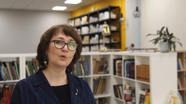 Л.Р. Лизунова  об открытии 'Пушкин-центра'