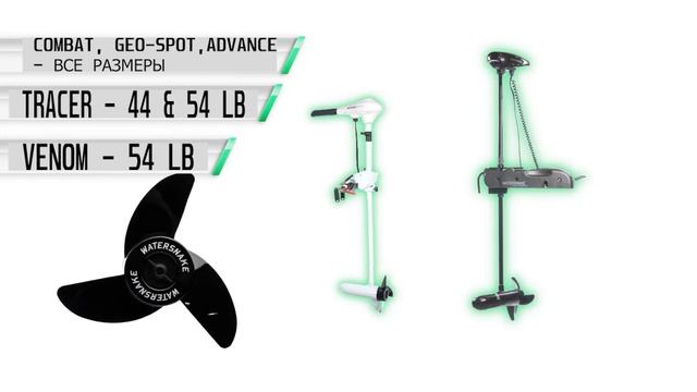 Гребной винт для электрического лодочного мотора