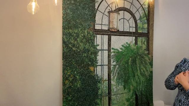 Мозаичное панно, выполненное мастерами ARDO Studio