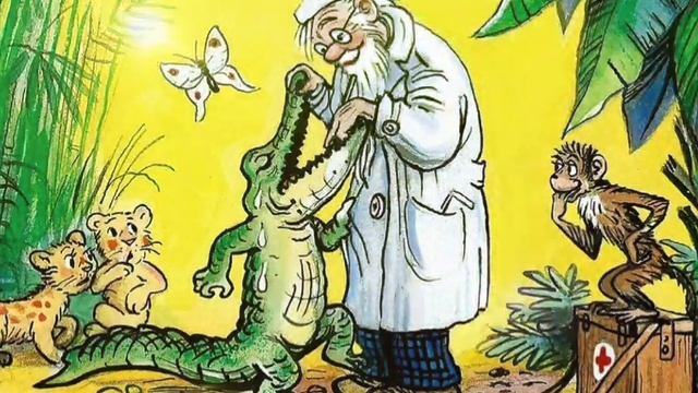 Сказка Доктор Айболит. Знаменитая детская сказка перед сном!