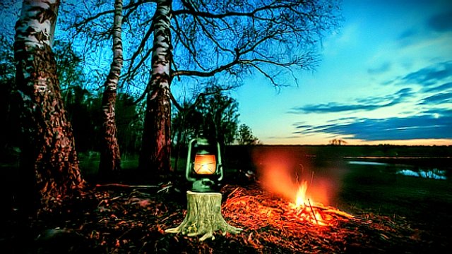 ?Отдых на природе. Костёр Дакота. Костёр разведчика.