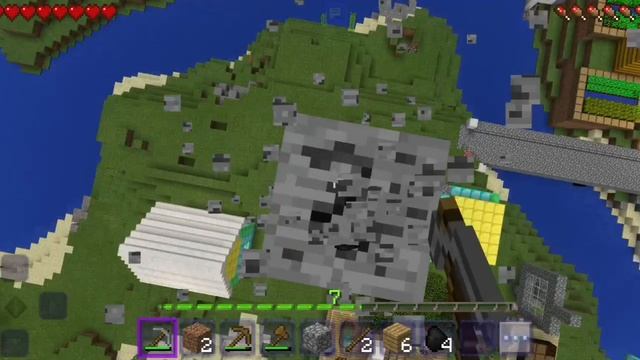 выживание на одном блоке в кравмтмане