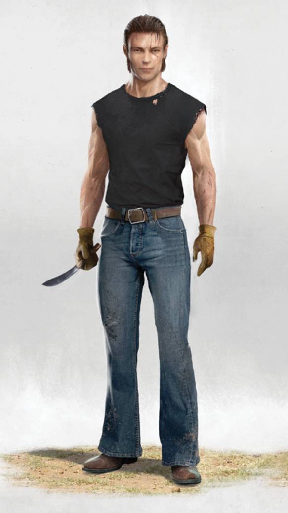 Запертая на щеколду дверь вышла Лиланду боком. Техасская резня бензопилой