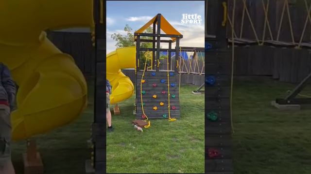 Детская площадка Пикник «Black» Кракен с винтовой трубой - видеоотзыв