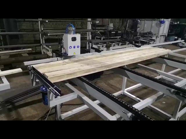 Подача в четырехсторонний станок