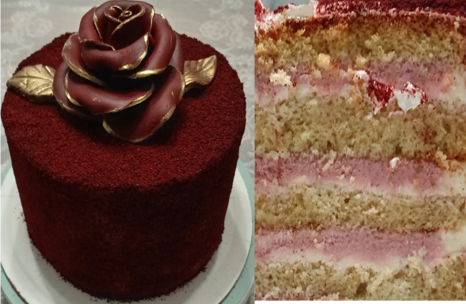 ТОРТ МАЛИНОВАЯ СТЕНА