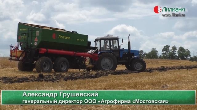 Безостановочная уборка зерна с бункером-перегрузчиком в ООО АГРОФИРМА МОСТОВСКАЯ. Краснодарский край