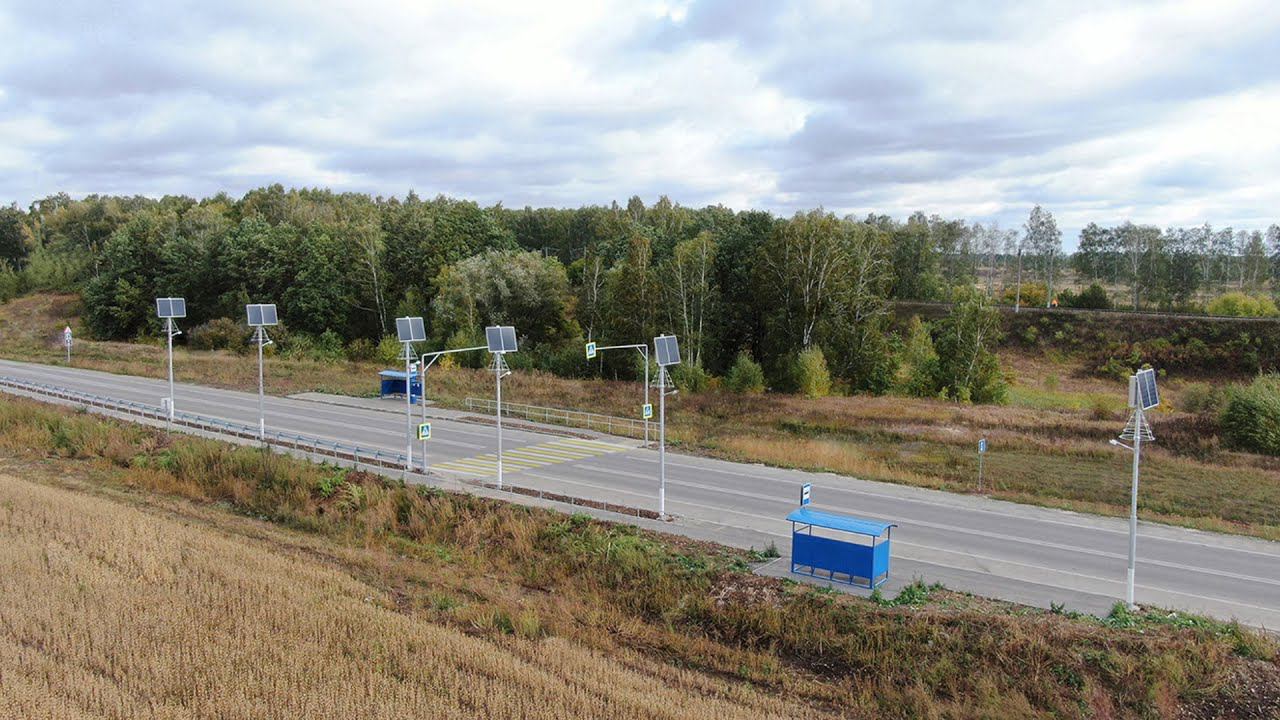 GELIOMASTER ®: автономная система освещения на солнечной электростанции