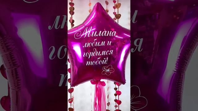 Воздушные шарики и композиции из шаров для девочек. Воздушные шары для дочки от Аэробаллун