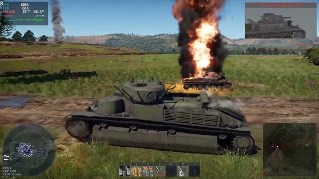 War Thunder на Manjaro linux - i5 4430 + amd rx550 4gb - как идёт игра (3 мар. 2022 г)