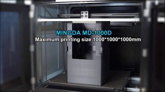 MD-1000D. Печать корпуса оборудования