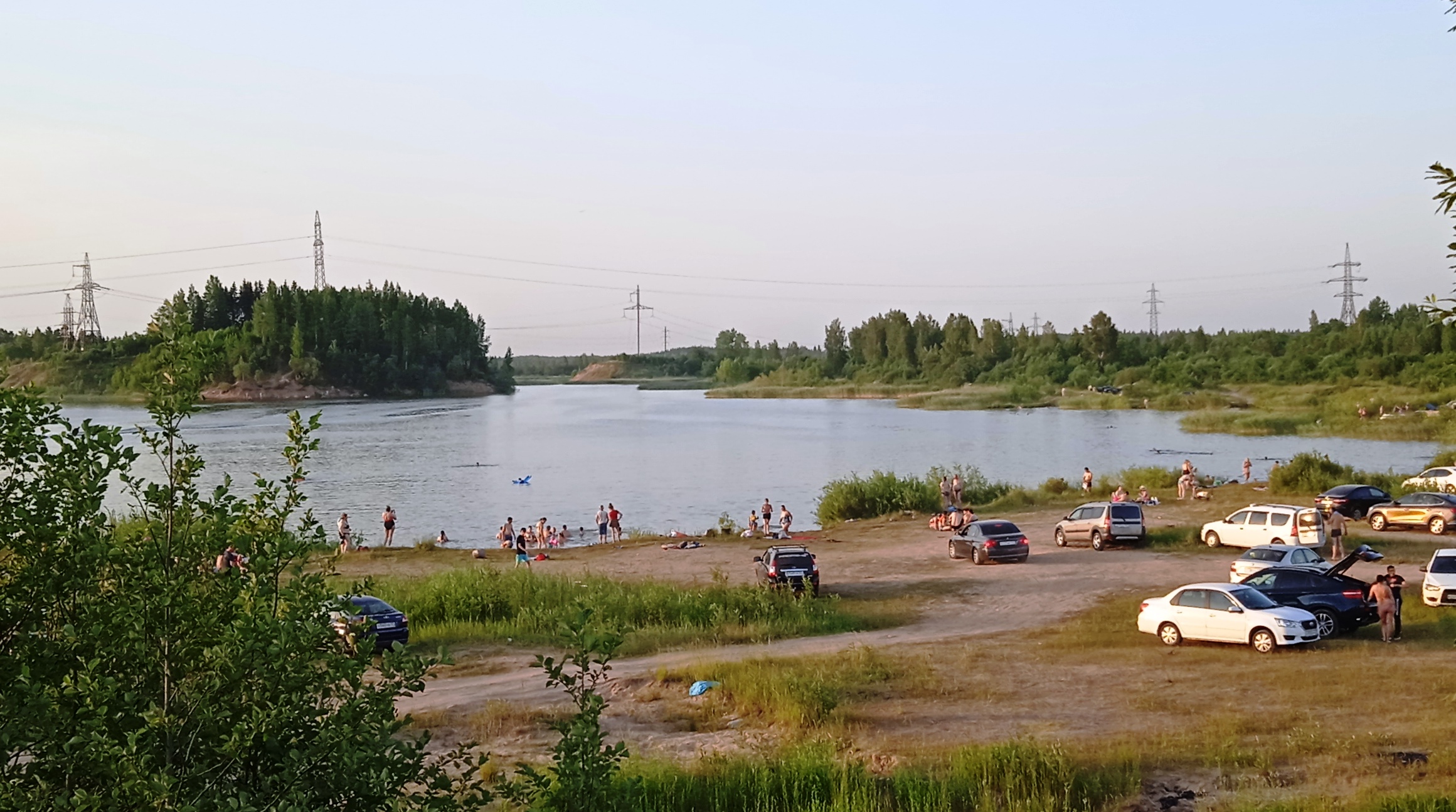 Карьер Замостье. Ленинградская область