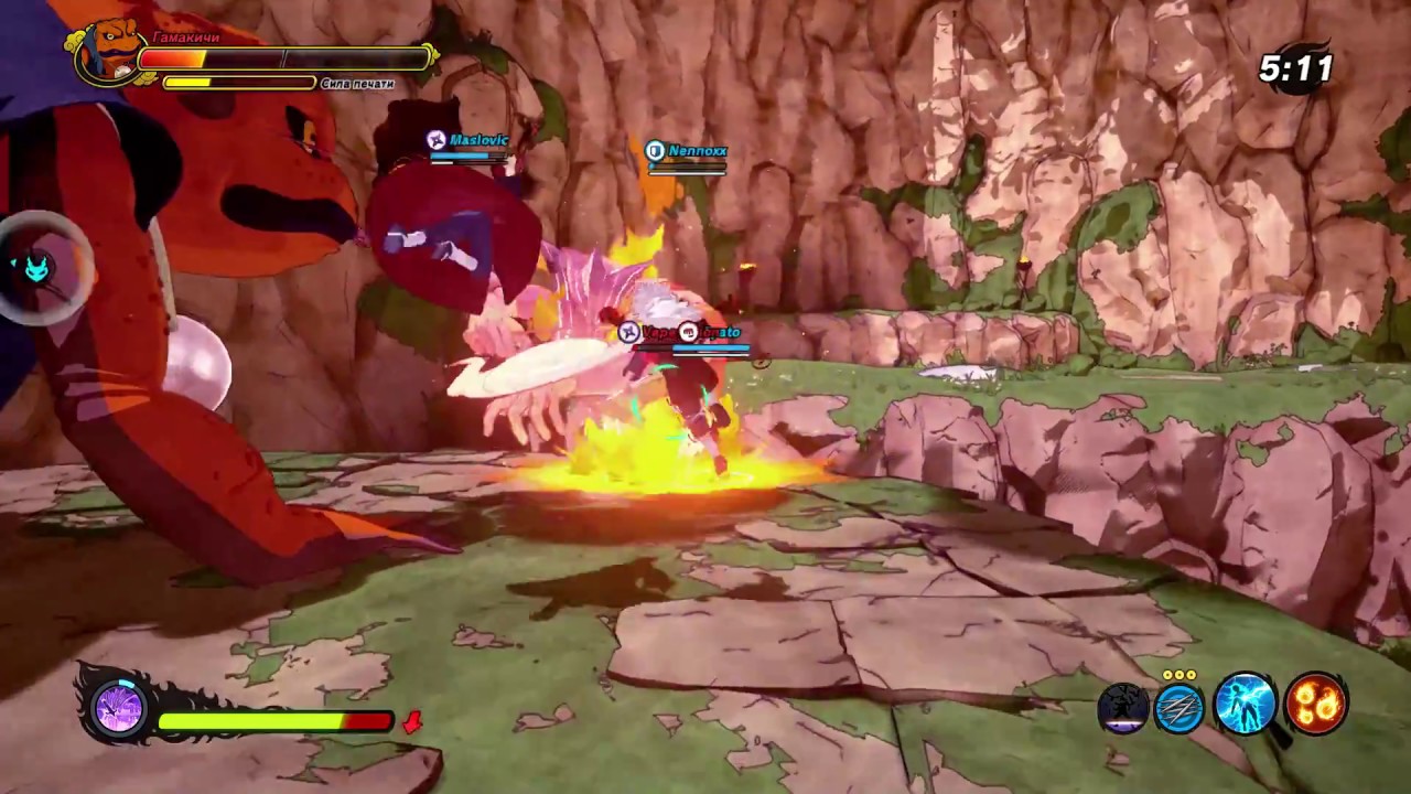 Повелитель жаб NARUTO TO BORUTO SHINOBI STRIKER прохождение летсплей #11