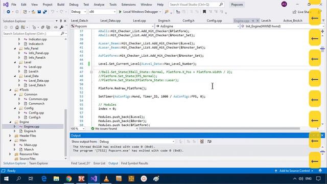 Базовый курс С++ Часть #85. Делаем первые 4 уровня игры (720p)