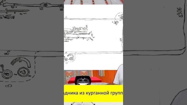 Золотые находки в курганных погребениях