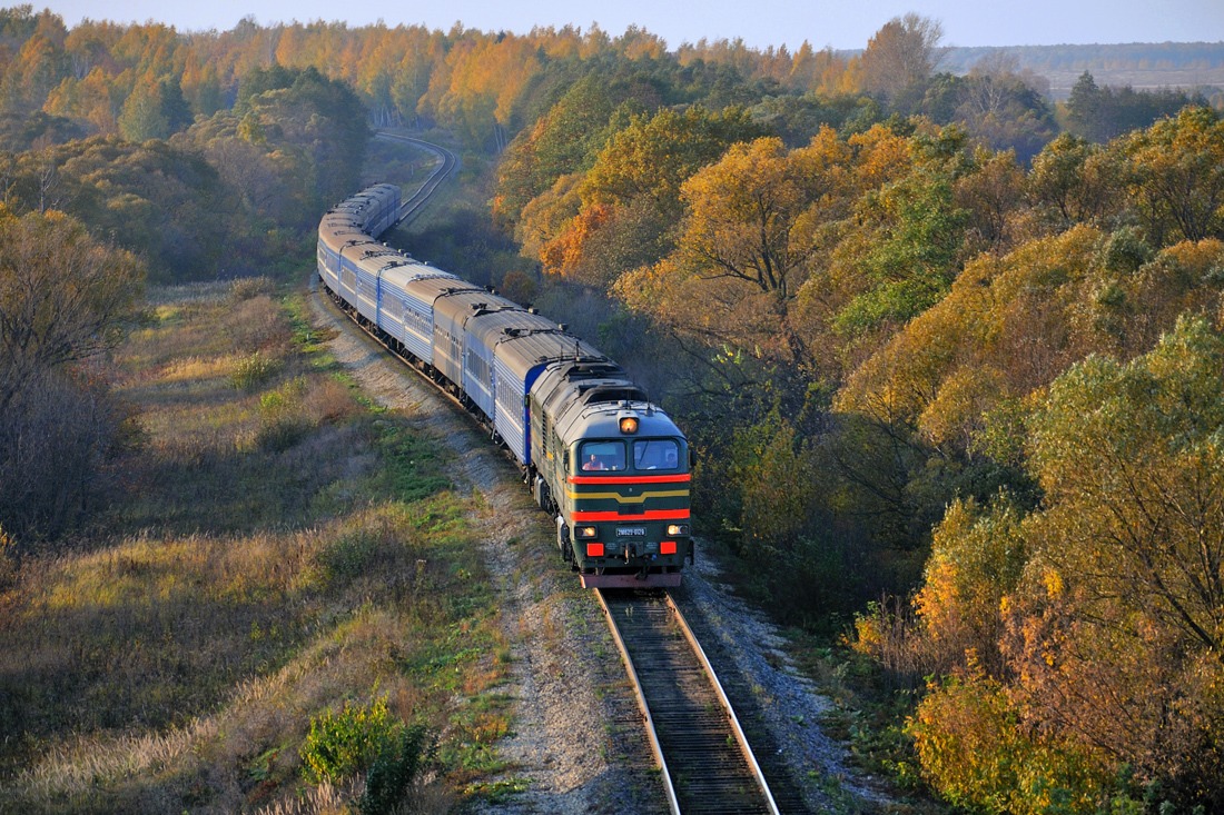 Опять знакомый стук колёс