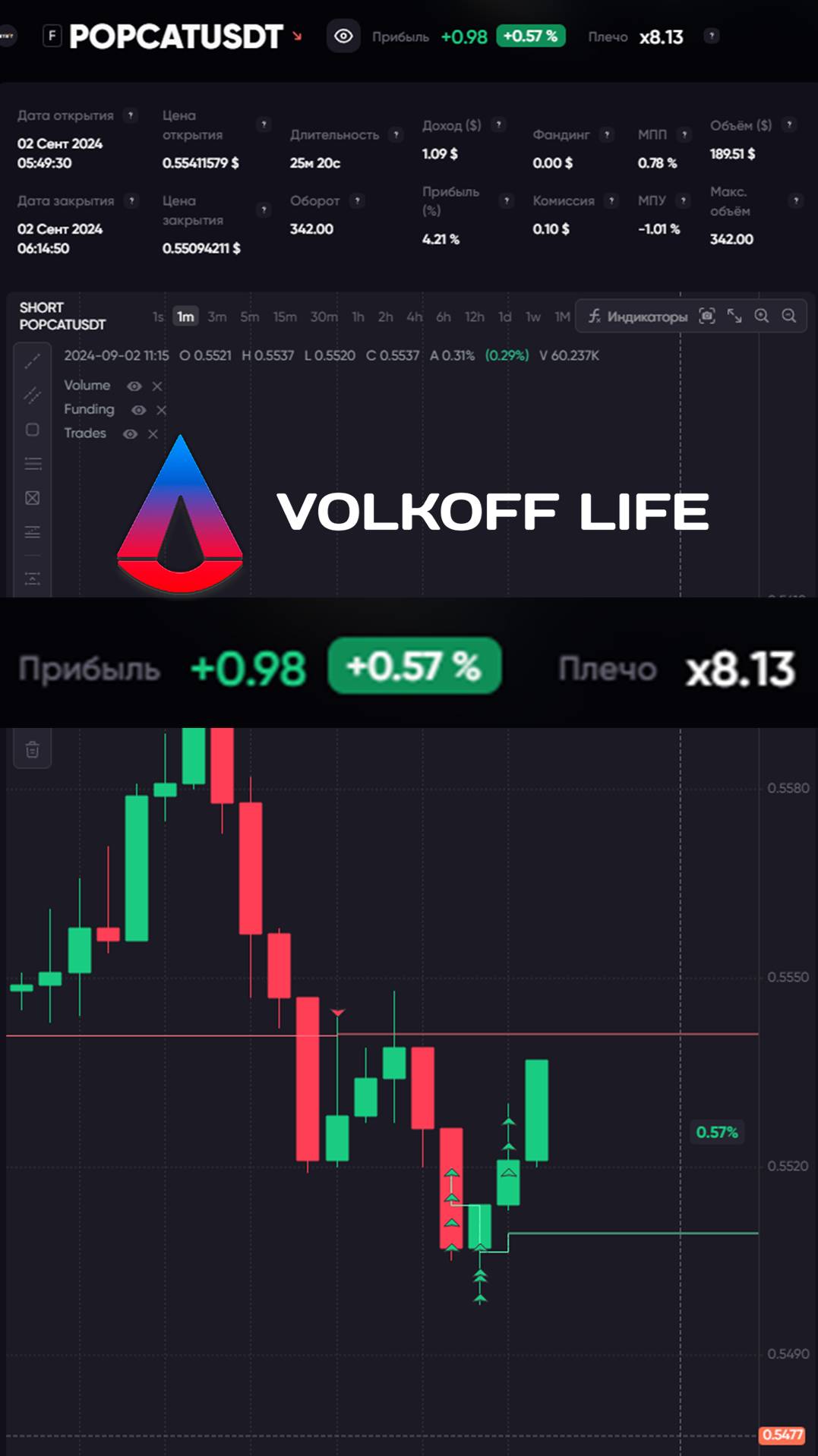 Скальперская сделка криптовалюты  #скальпинг #скальпингкриптовалюты #криптовалюта