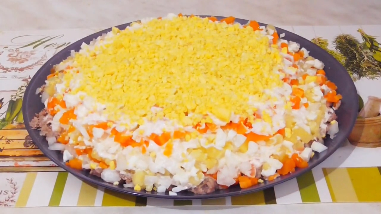 Салат "Мимоза"