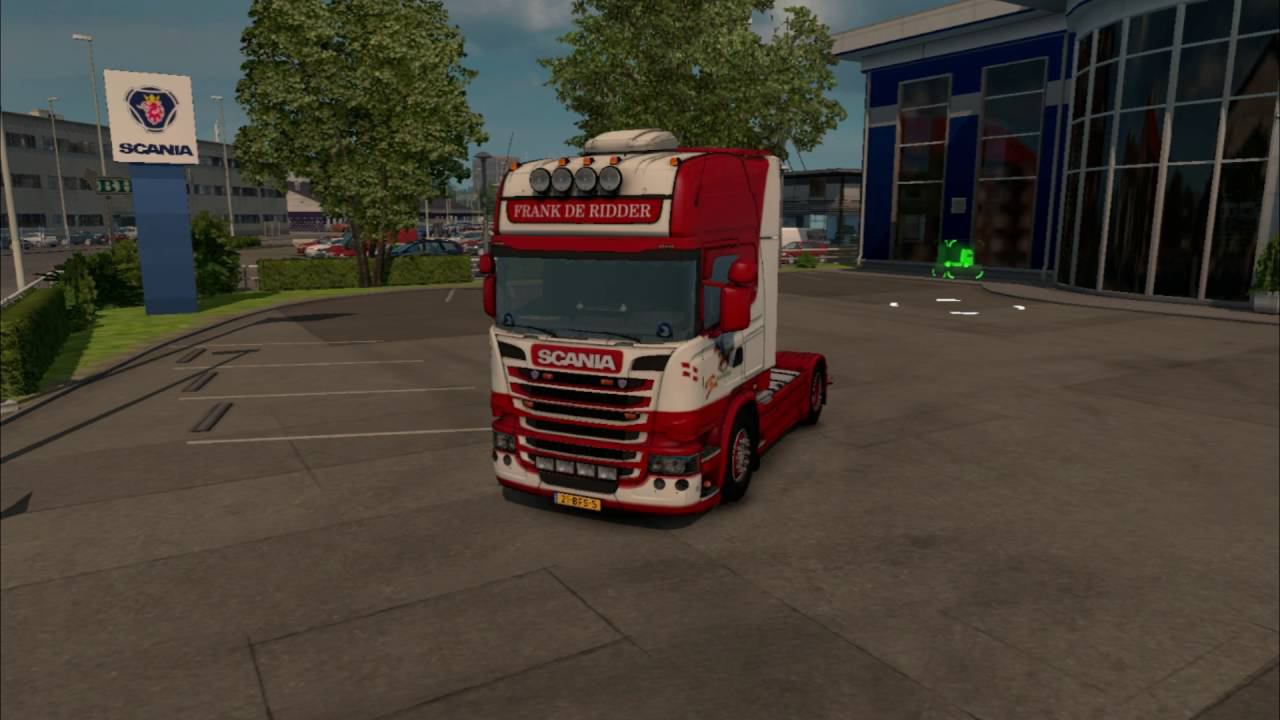 Обзор мода SCANIA Frank De Rider