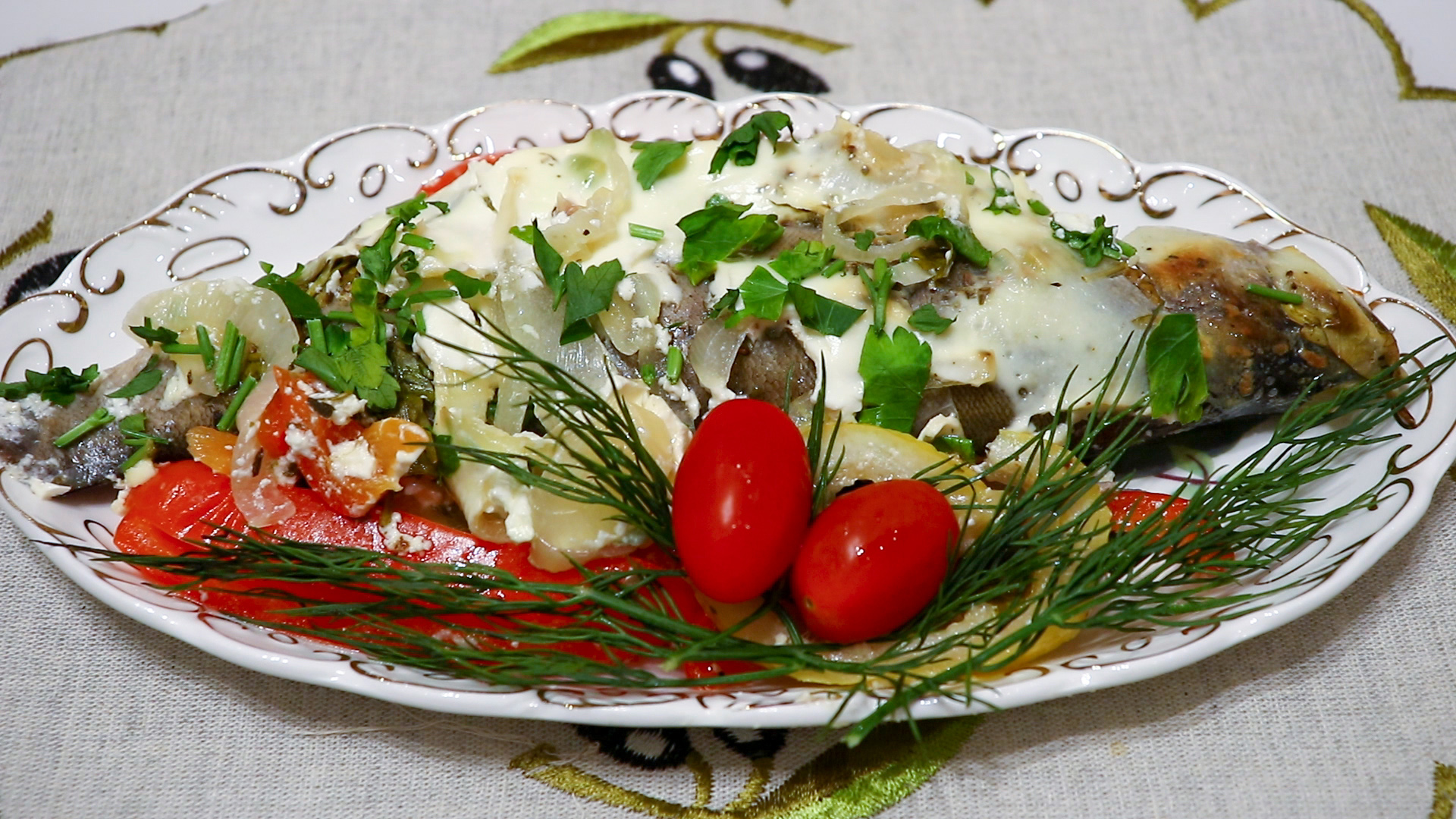 Форель запеченная