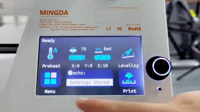 MD-A128. Работа устройства