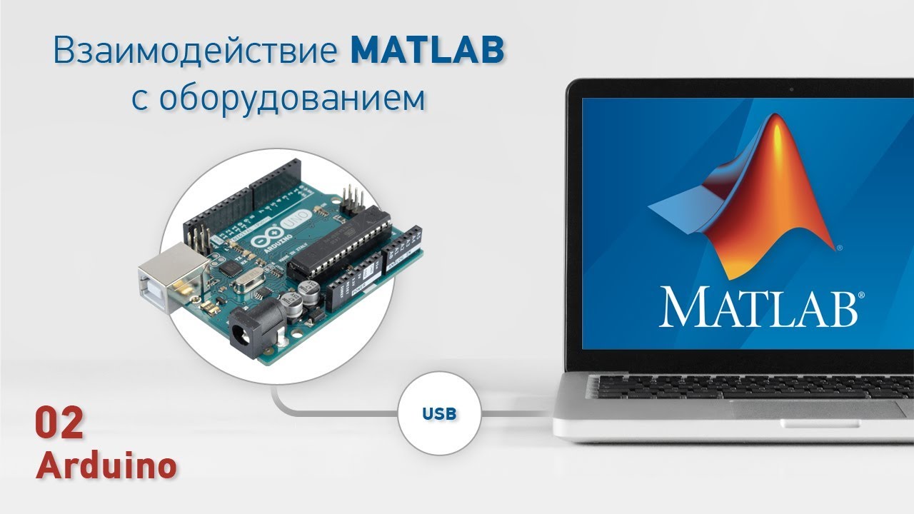 Взаимодействие MATLAB с оборудованием: 02. Взаимодействие MATLAB и Arduino