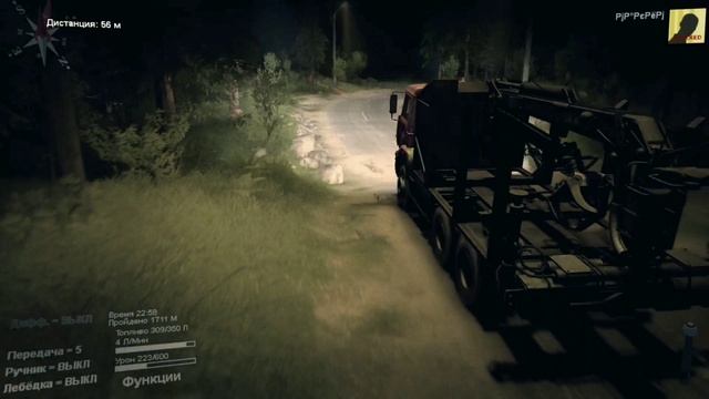 Spintires карта побережье погрузка..mp4