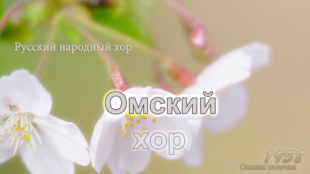 Омский русский народный хор - Омская полечка