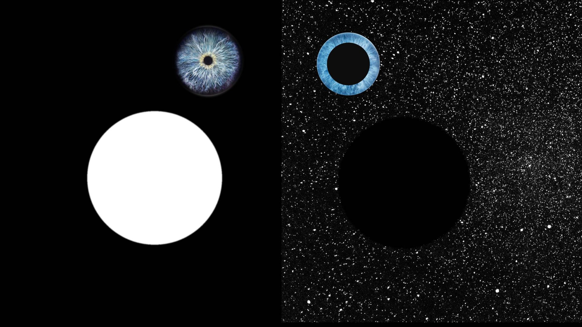 Почему в космосе иногда не видно звёзд
