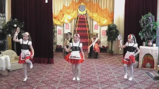 Итальянский танец тарантелла на выпускном в детском саду