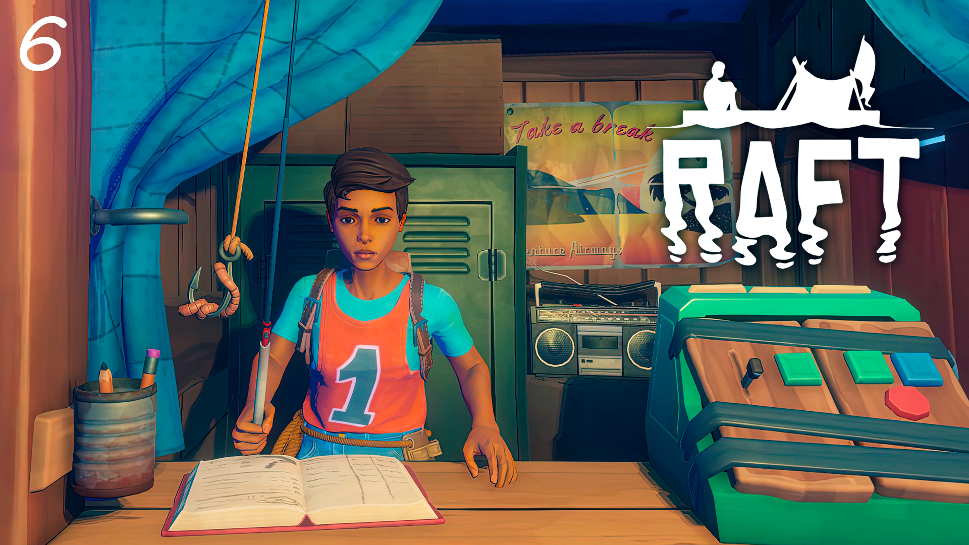 Raft: Последняя глава #6 – Продвинутая рыбалка