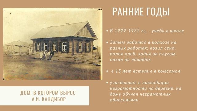 Их имена в документальной истории Хакасии, выпуск 1 - Александр Иванович Кандибор.