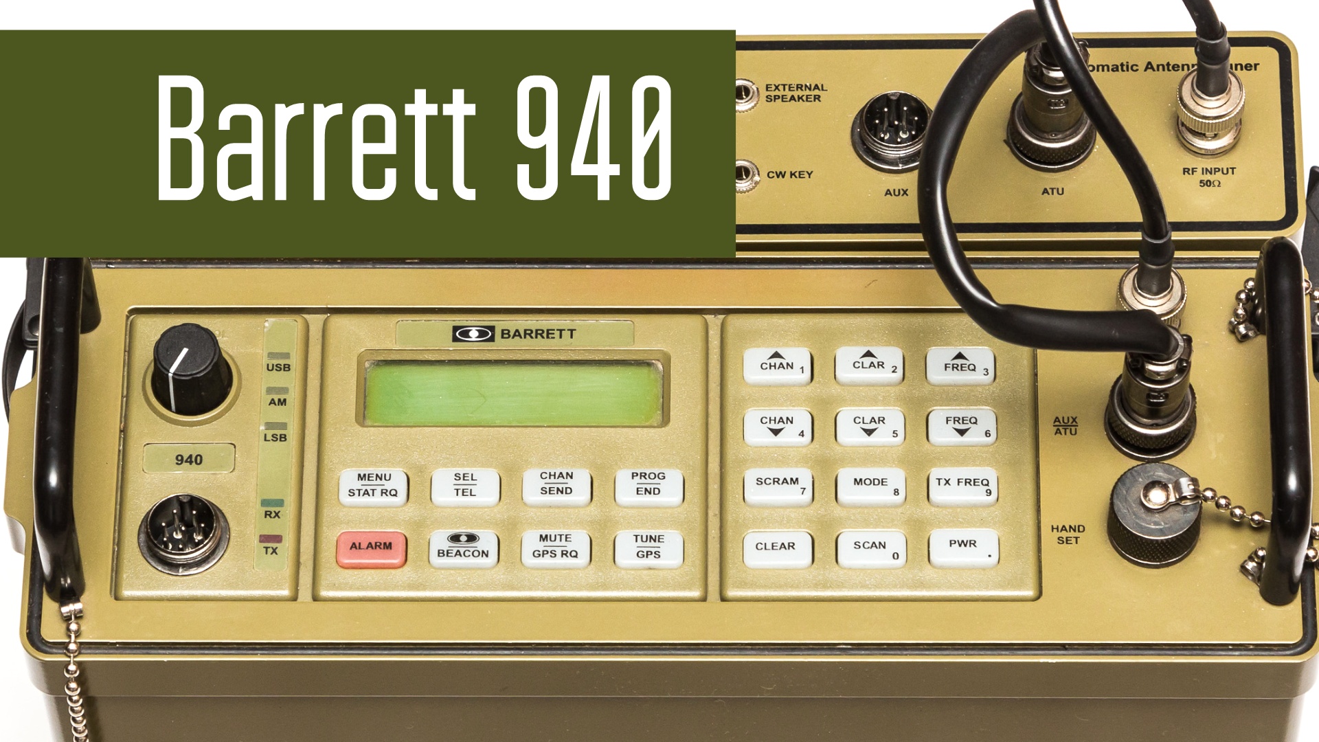 Barrett 940. Переносная КВ радиостанция Manpack. Обзор, проверка в полях. Радиосвязь, радиолюбители.