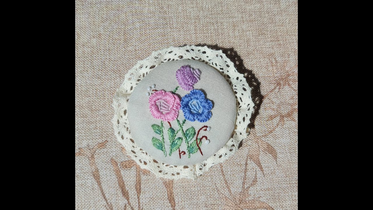 87. Брошь - Душистый горошек. ПАННА (Panna)