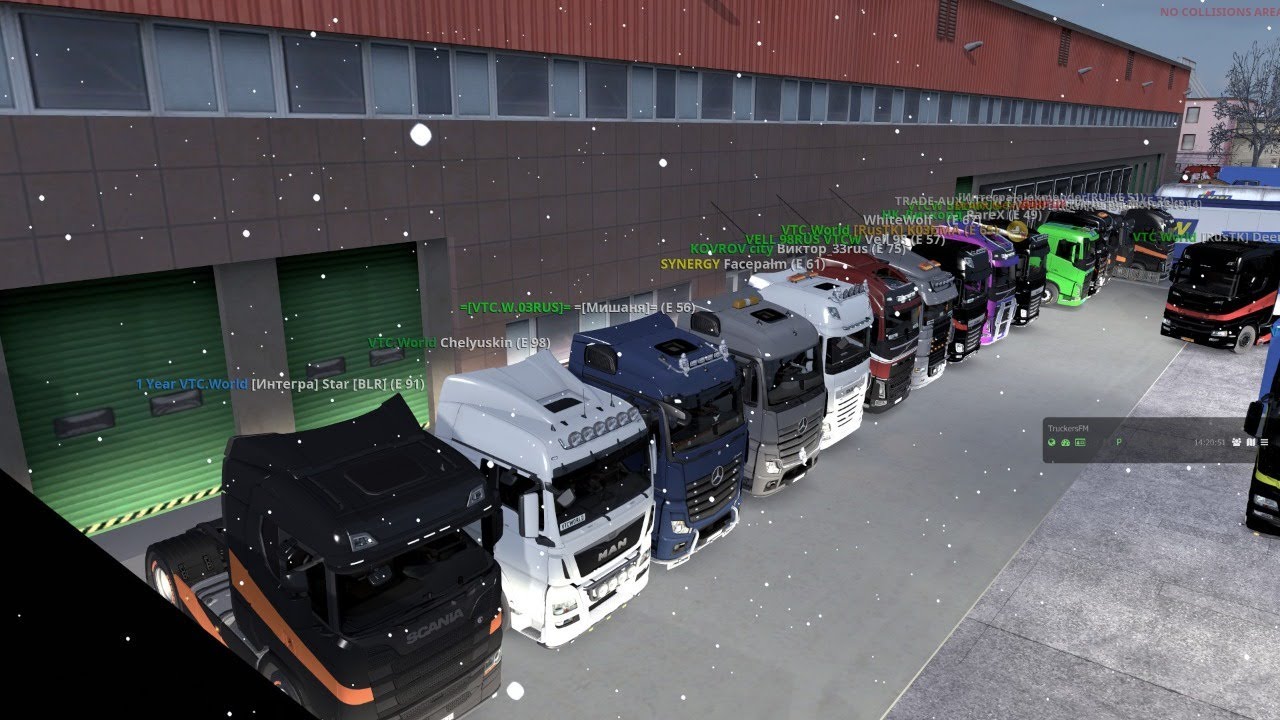 Конвой с НК - euro truck simulator 2 MP | LIVE №2481