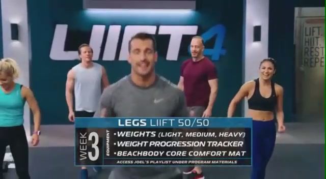 Liift4 - week 3 - 4 legs liift 50/50