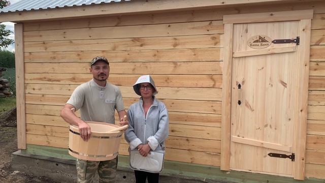 Отзыв на баню 3х5 д. Шинер-Туруново