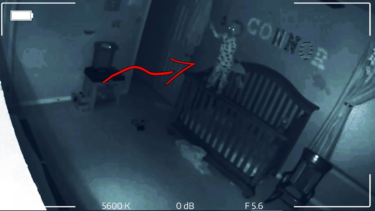 РОДИТЕЛИ МАЛЫША БЫЛИ В УЖАСЕ ОТ ЭТОГО ВИДЕО! 7 странных вещей снятых на камеру видеонаблюдения!