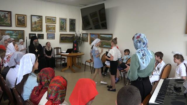 Выступление воскресной школы храма Архистратига Михаила г.  Арсеньева