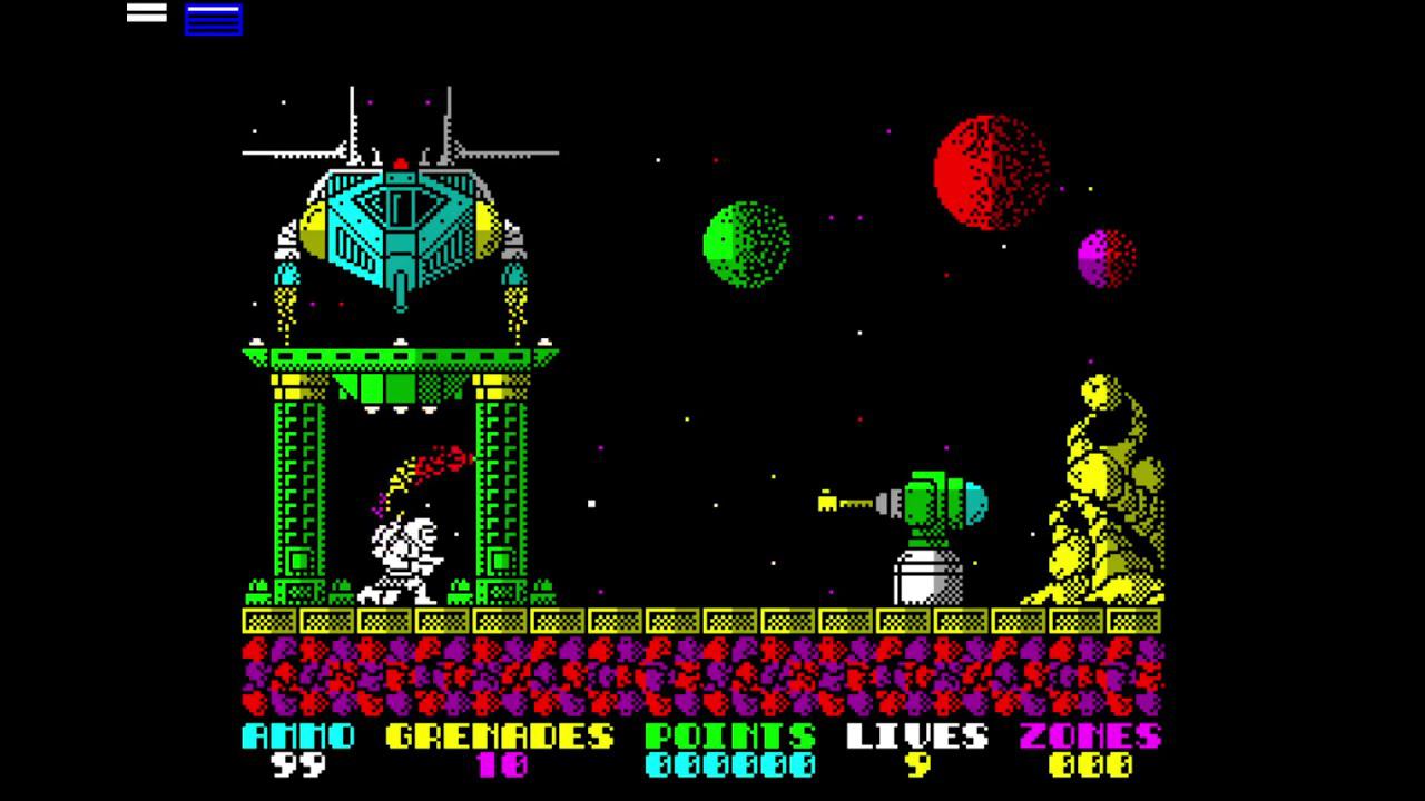 Exolon  на ZX spectrum